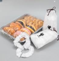 China Disposable PE Bowl Cover 40cm Stretch Food Grade Refrigerator Food Wrap 100pcs for sale