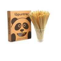China Eco Friendly Paper Box Pack 100% Natural Wheat Drinking Straws 6mm x 197mm Disposable for sale