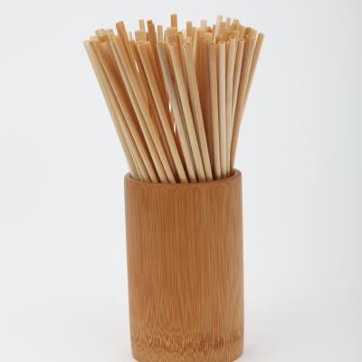 China 100% Natural Wheat Drinking Straw 8 Inches Eco-Friendly Biodegradable Disposable 5000g Gross Weight for sale