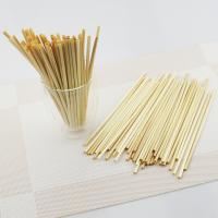 China Wheat Straws for Drinks Eco Friendly and Customized Natural Color Drinking Straws for sale