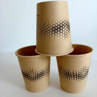 China OEM Custom Printed Logo Biodegradable Disposable Hot or Cold Drinking Foamed Paper Cup for sale