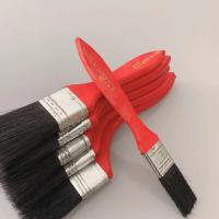China Wooden Handle 100% Bristle Paint Brushes Long Handle and Customization Options for sale