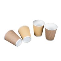 China Disposable Paper Cups 16 oz Eco-Friendly Food Grade PE PLA Coated Custom Sizes for sale