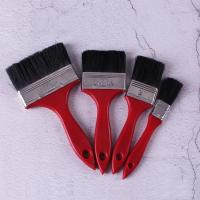 China Bristle Paint Brush Wooden Handle 4 Sizes 1in 2in 3in 4in Stainless Steel Ferrule for sale
