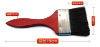 China Bristle Paint Brush Wooden Handle 4 Sizes 1in 2in 3in 4in Stainless Steel Ferrule for sale