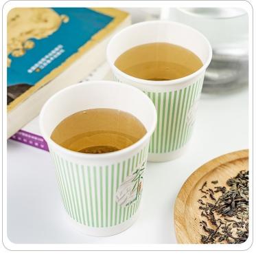China 8-16oz Eco-Friendly Disposable Coffee Paper Cup Custom Logo Flexographic Printing for sale