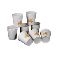 China 8-16oz Eco-Friendly Disposable Coffee Paper Cup Custom Logo Flexographic Printing for sale