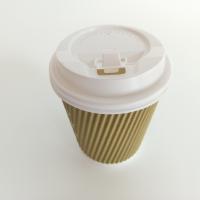 China Double Wall Takeout Paper Coffee Cup 4oz to 20oz with Lids Eco-Friendly Disposable for sale