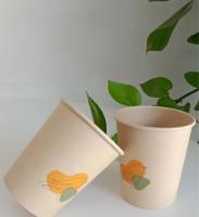China 7 Oz Disposable Paper Cups with Cute Animal Design for Hot and Cold Beverages 73mm for sale