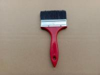 China Red Wooden Handle Paint Brush Pure Bristle 1in 2in 3in 4in for Painting for sale
