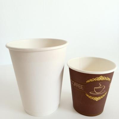 China Creative Style Disposable Coffee Tea Paper Cup with Pleasing Designs and Logo Print for sale