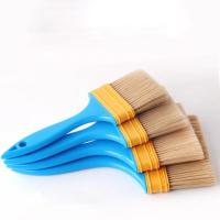 China Nylon Paint Brush 20cm Blue Handle 1in 2in 3in 4in for Coating and Industrial Barbecue Cleaning for sale