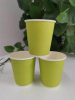China 14oz Eco-Friendly Disposable Customized Printing Drinking Cup 100% Plastic Free Paper Cup for sale