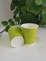 China 14oz Eco-Friendly Disposable Customized Printing Drinking Cup 100% Plastic Free Paper Cup for sale