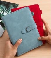 China A5 Hardcover Lined Spiral Journal 160 Pages 100gsm Paper Faux Leather Notebook for Work Note Taking for sale