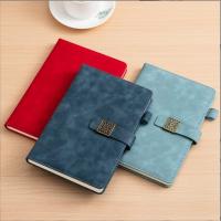 China A5 Hardcover Lined Spiral Journal 160 Pages 100gsm Paper Faux Leather Notebook for Work Note Taking for sale