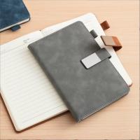 China A5 Hardcover Lined Spiral Journal 160 Pages 100gsm Paper Faux Leather Notebook for Work Note Taking for sale