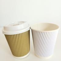 China Disposable Paper Cup with Lid Customized Request in Various Color Size and Designs for sale
