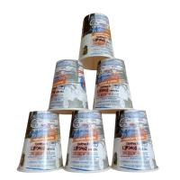 China Custom Logo Biodegradable Disposable Coffee Paper Cup Creative Style Food Packaging for sale