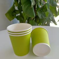 China 100% Paper Disposable Hot Cup Plastic Free Eco Friendly 8oz 12oz Customizable for sale