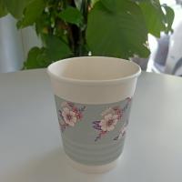 China Disposable Double Wall 8 oz Paper Cup for Hot Beverages Coffee Tea Custom Logo for sale