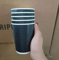 China 12oz Double Wall Eco-Friendly Disposable Corrugated Paper Cup with Customization for sale