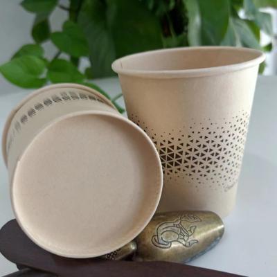 China Disposable Single Wall 18PE 300GSM Paper Cup 4-20oz for Coffee Tea Beverage for sale