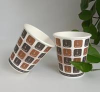 China 10 Oz 320g 18PE Single Wall Disposable Paper Coffee Cup Hot Beverage Food Grade for sale
