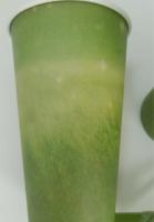 China 16 Oz 340g 18PE Single Wall Creative Disposable Paper Cup with Flexographic Printing for sale