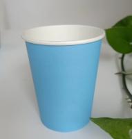 China 8oz 190g 18PE Single Wall Disposable Paper Cup for Hot Tea Coffee Customizable for sale