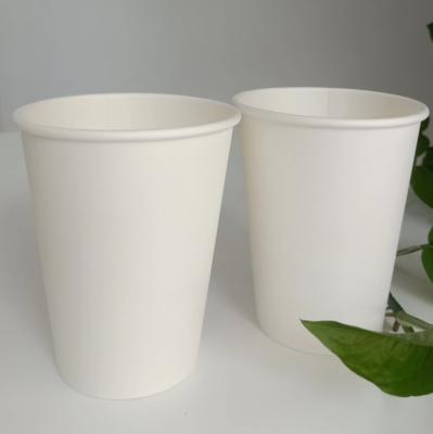 China 20oz 340GSM Single Wall Paper Cup with 18PE Coating for Hot Drinks for sale