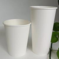 China Disposable Single Wall 20oz 18PE 340GSM Paper Cup for Beverage Juice Custom Size for sale