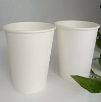 China 12 Oz 320g 18PE Single Wall Disposable Paper Cup for Hot and Cold Beverages for sale