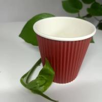 China Double Wall Kraft Paper Disposable Cup 4oz-20oz Custom Logo 260g 18PE Eco-Friendly for sale