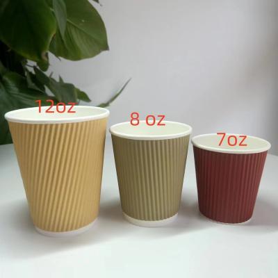 China Disposable Double Wall Paper Cup 12 Oz 90x60mm Food Grade 280g 18 PE Insulated Hot Drink for sale