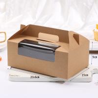 China Food Grade Cake Paper Packaging Cardboard Box 57x41x40cm Eco Friendly Disposable for sale