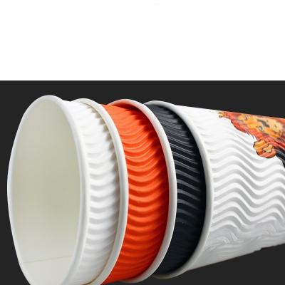 China 30-Day Return Biodegradable Disposable PE Coated Coffee Cup for Take Away for sale