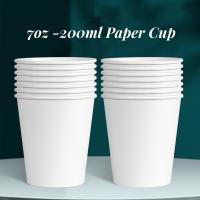 China 7oz 9oz Single Wall Christmas Paper Coffee Cup Customization and Customized Request for sale