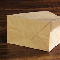 China 18kg Gross Weight Kraft Paper Bag Eco-Friendly Biodegradable Packaging 57x42x37cm for sale