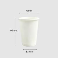 China Single Wall Paper Cup for Hot/ Cold Drinks With Lid and Initial Payment for sale