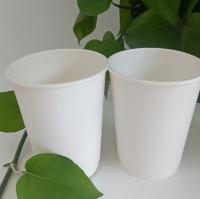 China 350g 18PE Disposable Single Wall Paper Cup 12oz 16oz 20oz Custom Logo for sale