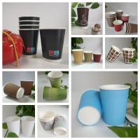 China 350g 18PE Disposable Single Wall Paper Cup 12oz 16oz 20oz Custom Logo for sale