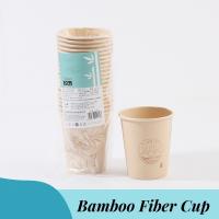 China Customization 100% Compostable Biodegradable Bamboo Fiber Cup for Hot/Cold Beverages for sale