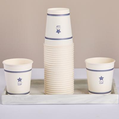 China Custom Disposable Double Wall Coffee Cup 250ml Food Grade Paper Cup 3oz-16oz for sale