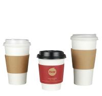 China White Kraft 8 Oz Single Wall Disposable Paper Cup 230GSM for Hot Drinks Tea Coffee for sale