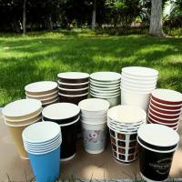 China White Kraft Single Wall Disposable Paper Cup 2.5-22oz 190GSM for Hot Beverages for sale