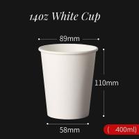 China Single-Wall Paper Cup with Customized Logo 100% Biodegradable and Return refunds for sale