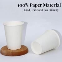 China Single-Wall Paper Cup with Customized Logo 100% Biodegradable and Return refunds for sale