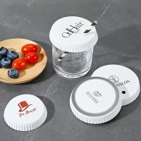 China Custom 230-250 GSM Kraft Paper Cup Lid 4-11cm Disposable Compostable for Hotel for sale