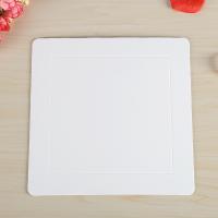 China Square Silver Paper Cake Tray 12cm-33m Budget-Friendly Choice for Cake Shops for sale